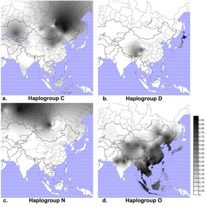 Quá trình hình thành dân cư Đông Á | Nghiên Cứu Lịch Sử